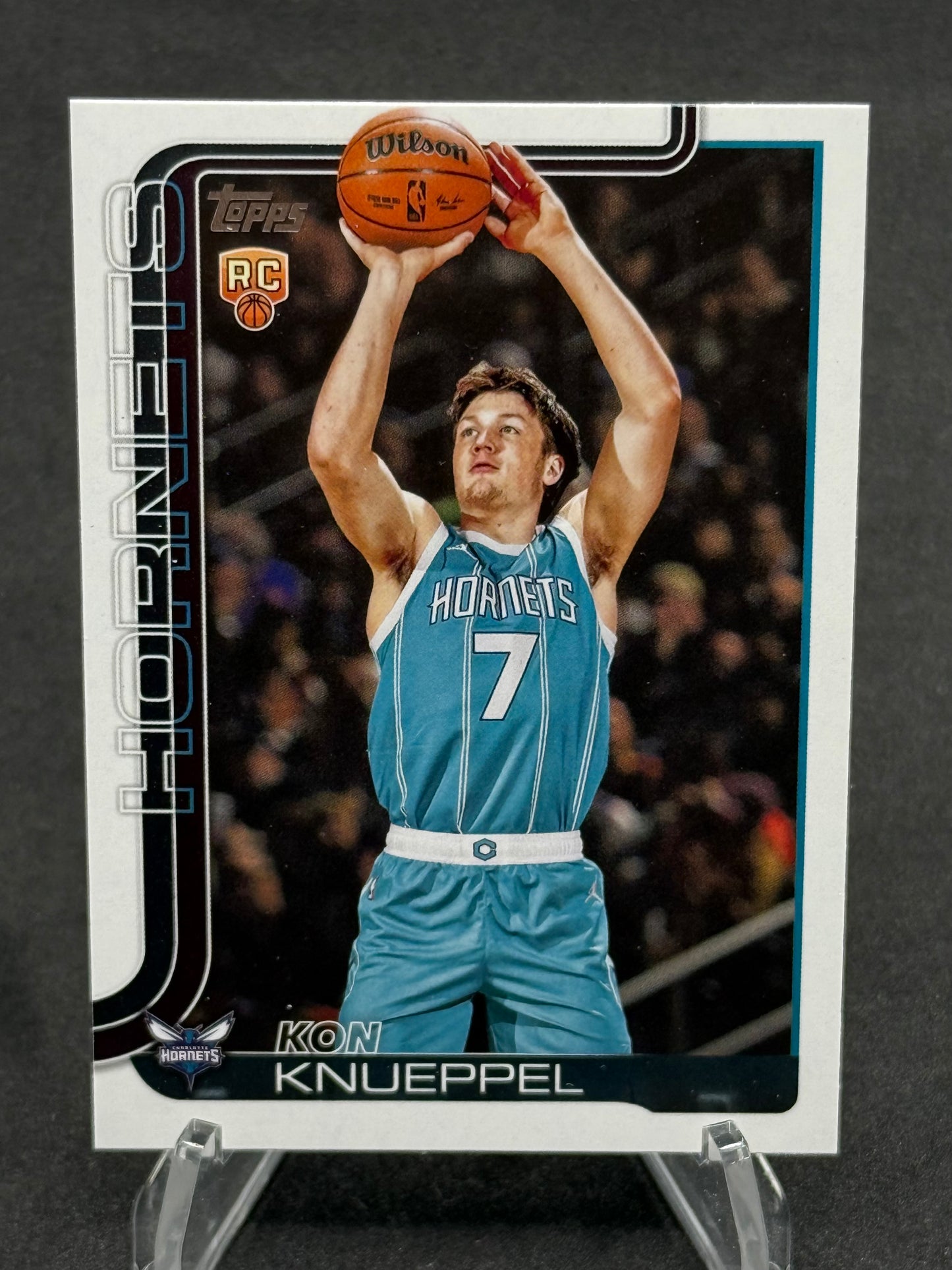 KON KNUPPEL CHARLOTTE HORNETS 2025 TOPPS ROOKIE CARD – Decalworldz